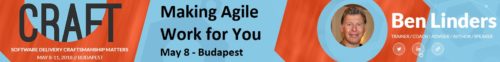 Workshop Making Agile Work for You at Craft - Ben Linders
