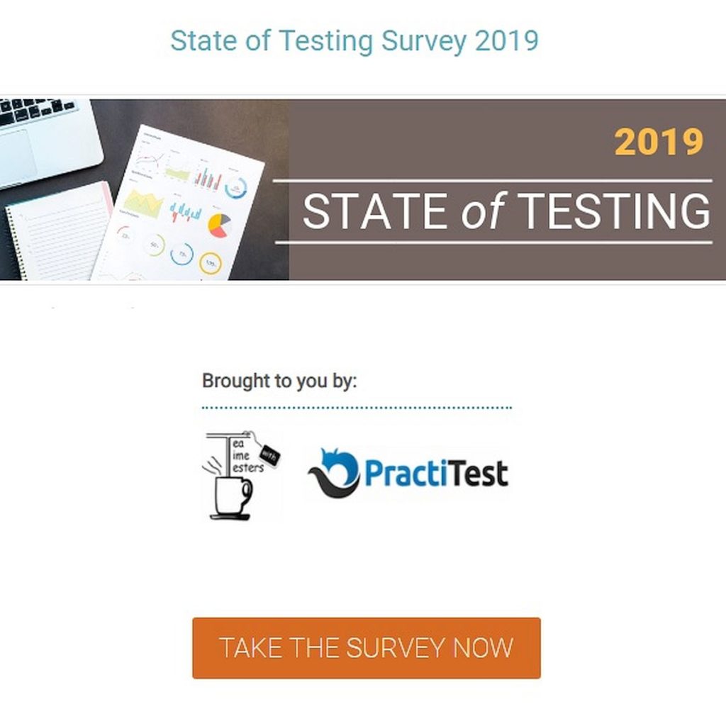 State of Testing Survey 2017 now open - Ben Linders